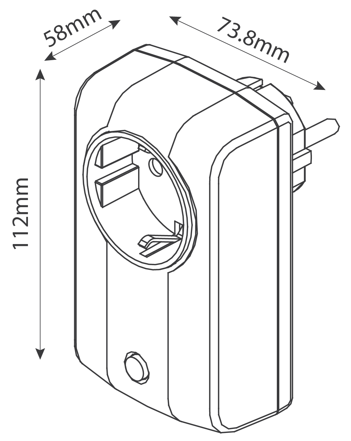 Dimmer Plug - Ja Square
